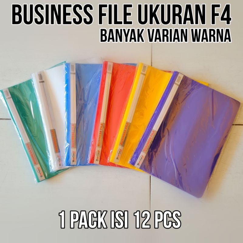 Jual Map Business File ukuran F4 (Folio) | per pack isi 12 pcs | Shopee ...