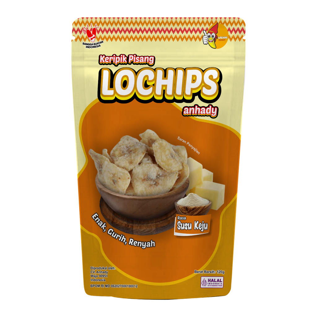 Jual KERIPIK PISANGLOCHIPSI Paket Reseller Lochips Anhady 50 Pcs (Mix rasa) | Shopee Indonesia