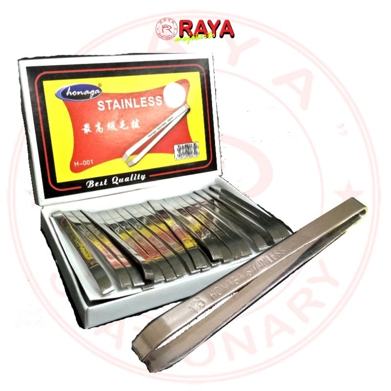 Jual Pinset H-001 Honaga Stainless Japan | Shopee Indonesia