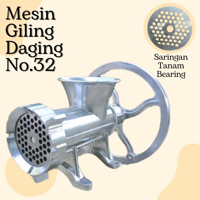 Jual Gilingan Daging No.32 Mesin Penggiling Daging Giling Bumbu Giling ...
