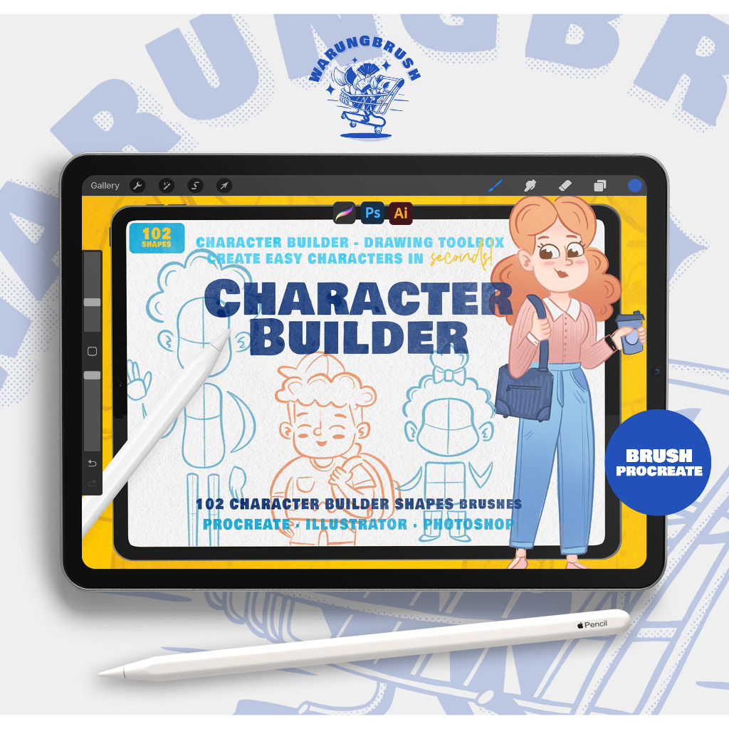 Jual Character Builder Drawing Toolkit BP00338 | Shopee Indonesia