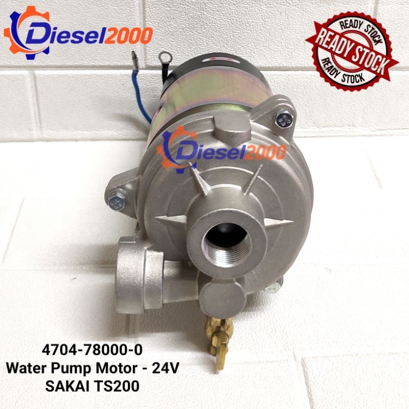 Jual Diesel2000 4704-78000-0 WATER PUMP MOTOR POMPA AIR PTR SAKAI TS200 ...