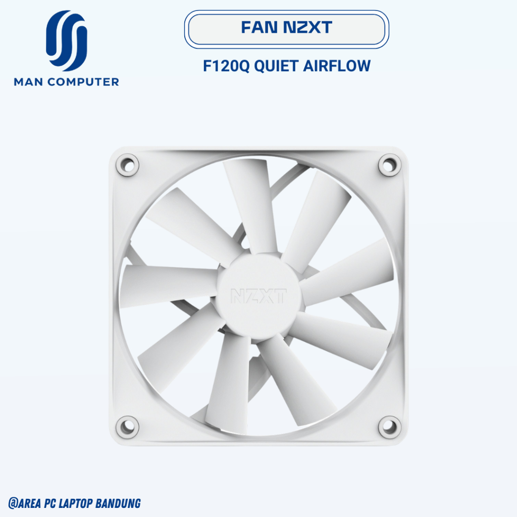 Jual NZXT F120Q Quiet Airflow PWM Fan | Shopee Indonesia