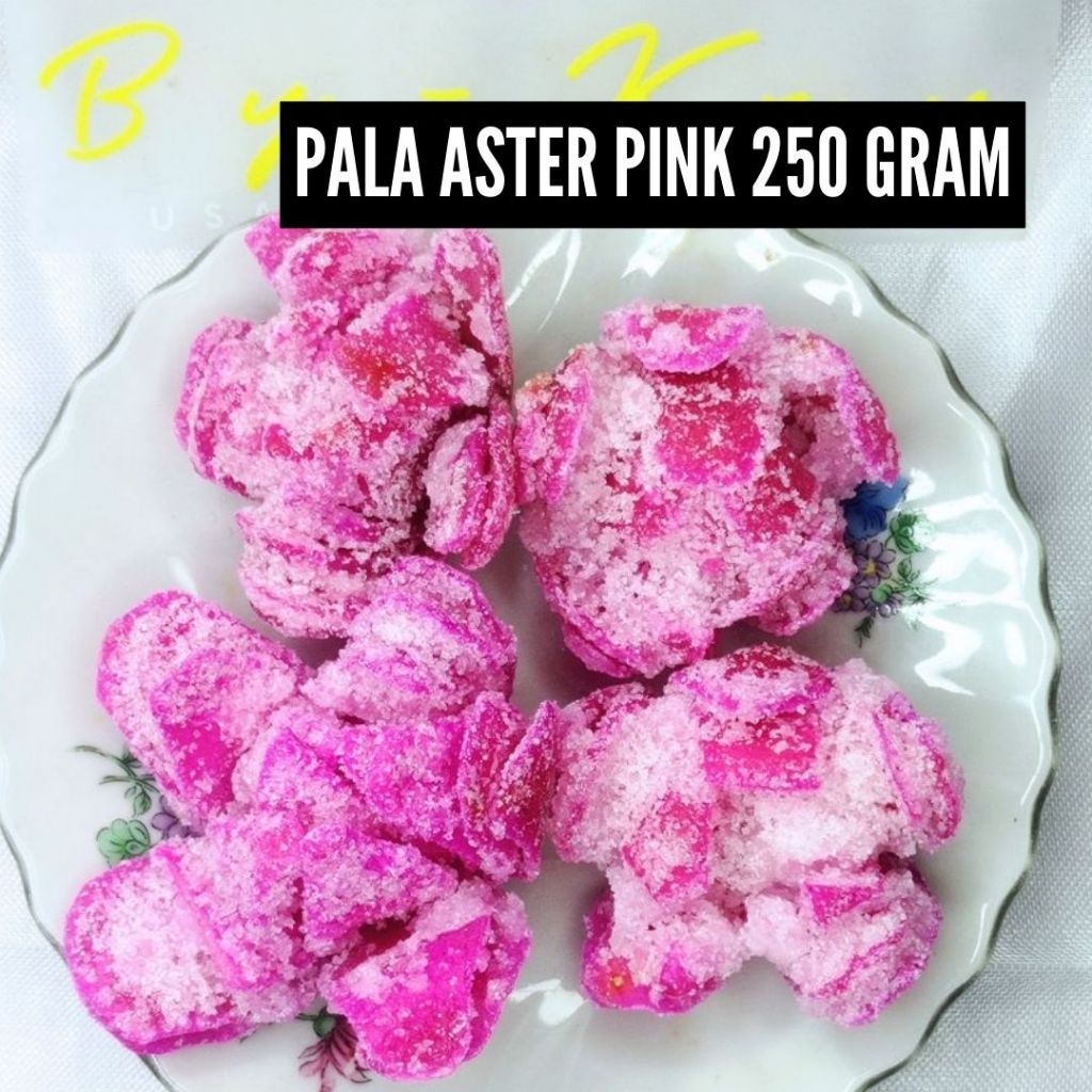 Jual PALA ASTER PINK 250 GRAM PALA KERING PALA GULA PALA KIPAS MANISAN ...