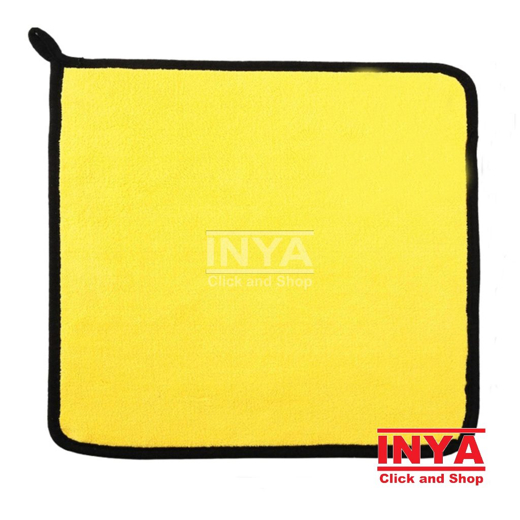 Jual Kain Lap Microfiber 400gsm Kain Lap Kuning - Kain Lap Mobil 2 Sisi ...