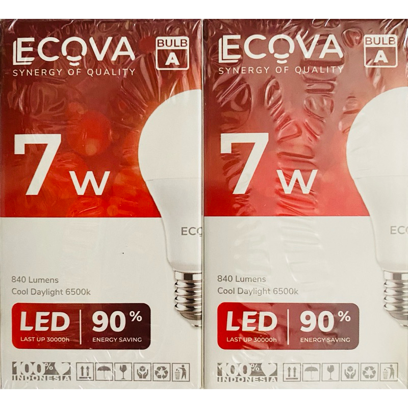 Jual LAMPU LED ECOVA 7W SUPER TERANG KUALITAS AWET BANGET | Shopee ...