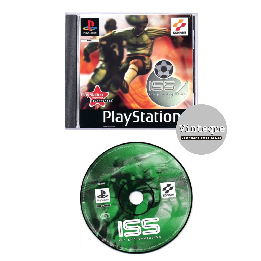 Jual Kaset CD PS1 Playstation 1 Original Pabrik ISS Pro Evolution | Shopee Indonesia