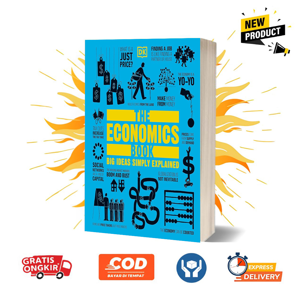 Jual The Economics Book: Big Ideas Simply Explained (English) | Shopee ...