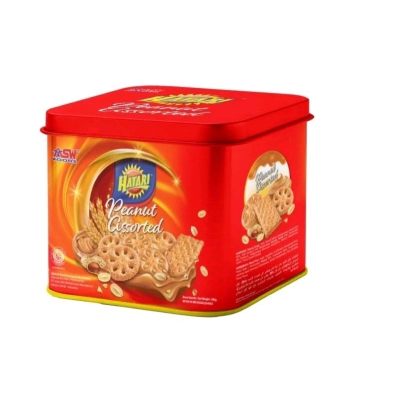 Jual Hatari Assorted Biscuits Kaleng 350 g | Shopee Indonesia