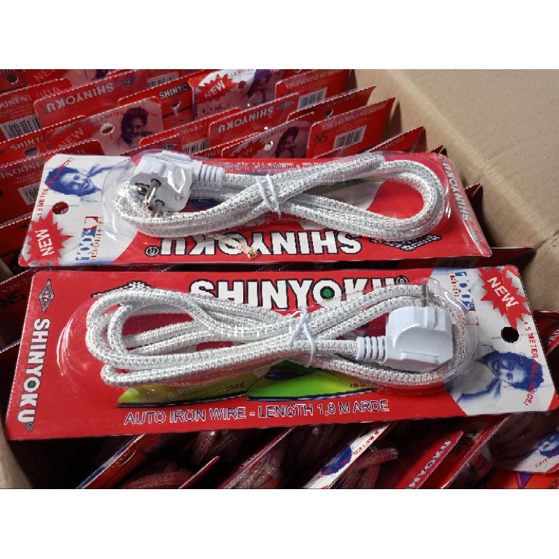 Jual Kabel Strika Arde 3 Kabel Merk SHINYOKU 1,8 Meter Original ...