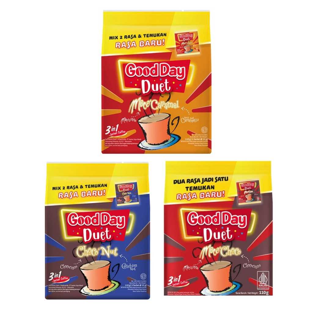 Jual GOOD DAY DUET / 1 RENCENG ISI 10 PCS | Shopee Indonesia
