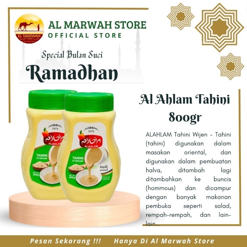Jual TAHINAH AL AHLAM 400 GRAM | Shopee Indonesia