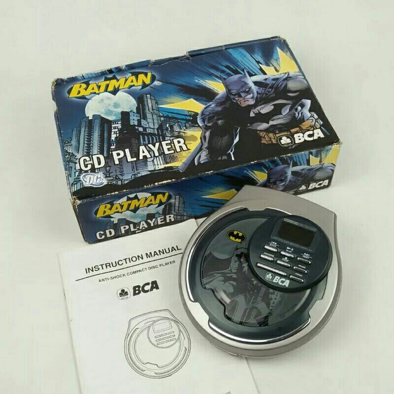 Jual DISCMAN CD PLAYER BCA BATMAN | Shopee Indonesia