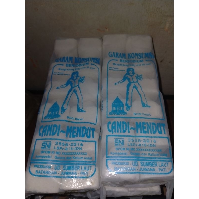 Jual GARAM BATA KECIL CAP CANDI MENDUT | Shopee Indonesia