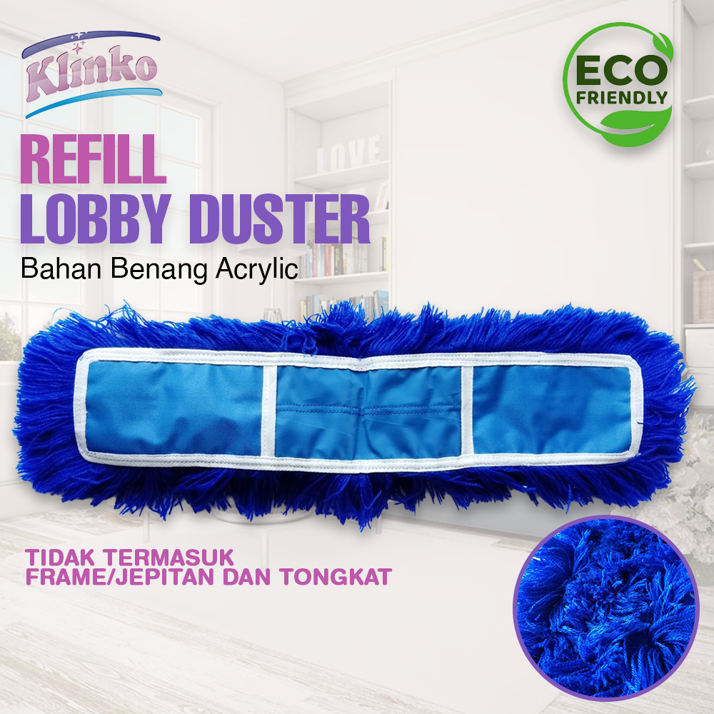 Jual Myhomey Refill Mop Lobby Duster Acrylic Pel Lantai Kantor 60 80 ...
