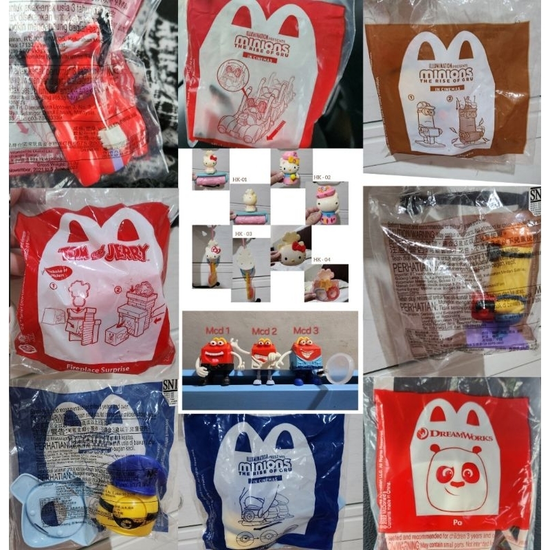 Jual Mainan anak Mcdonalds Mcd Happy meals | Shopee Indonesia
