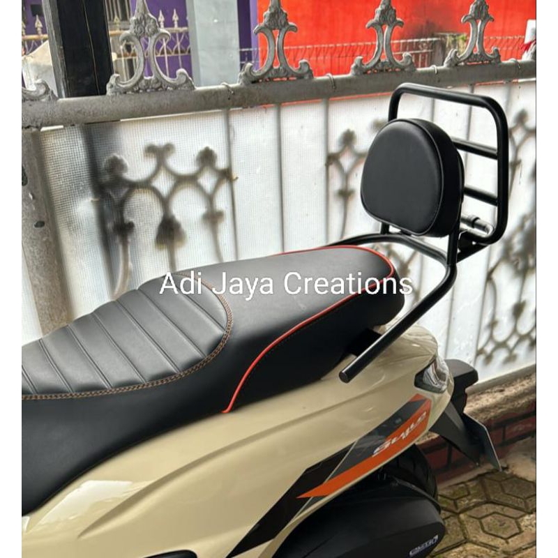 Jual Back rack Stylo Scoopy Fazzio Grand Filano Genio/Aksesoris Motor ...