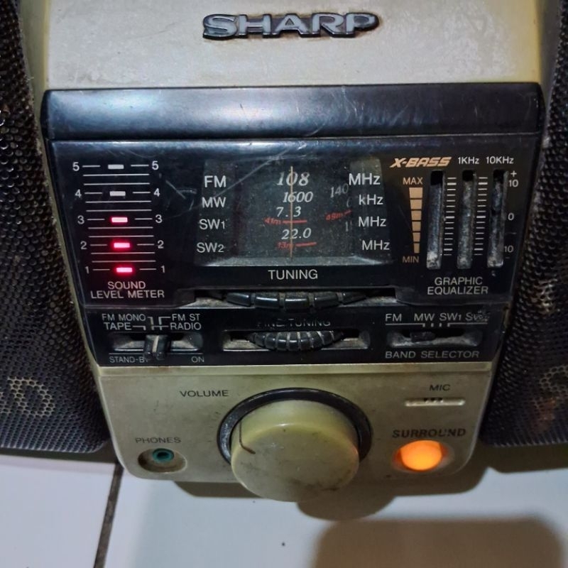 Jual Radio tape sharp jadul | Shopee Indonesia