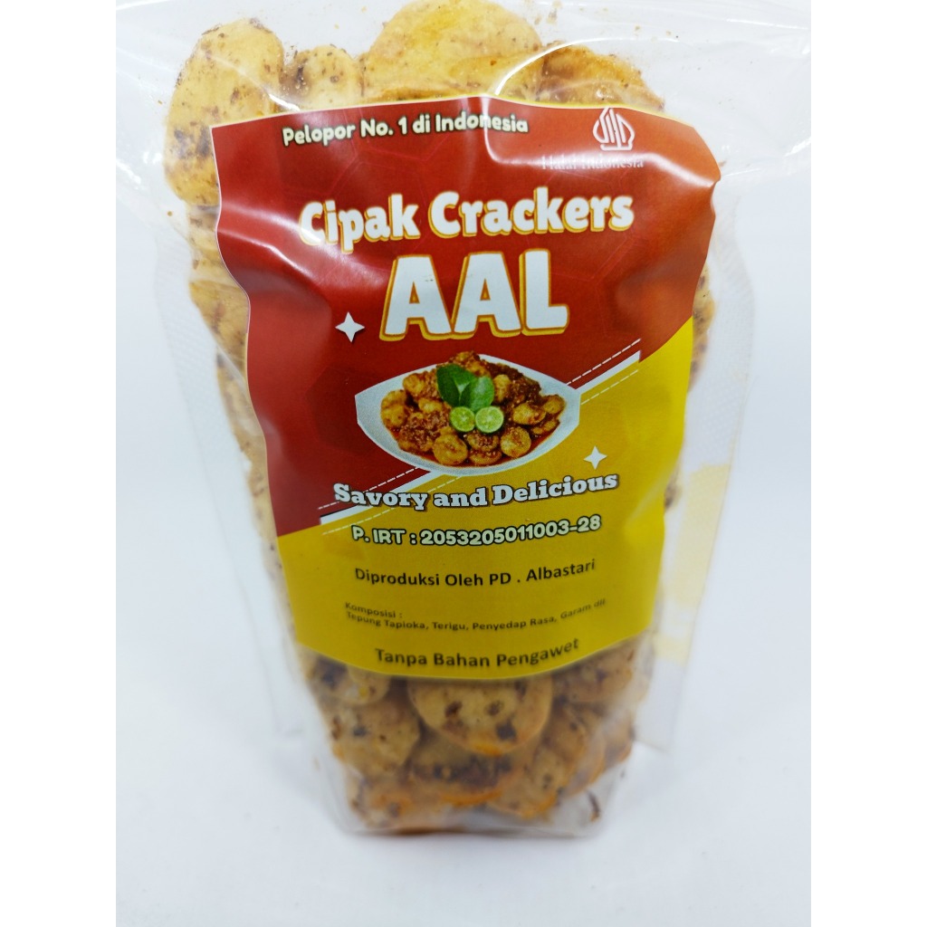 Jual Cipak Crackers Pedas Savory and Delicious AAL 160gr | Shopee Indonesia