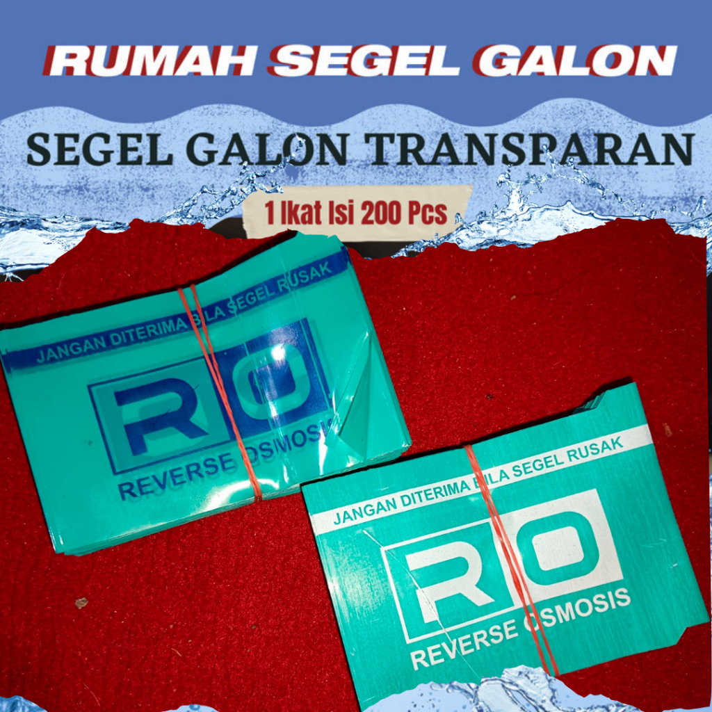Jual Segel Galon RO Baru Tosca | Shopee Indonesia