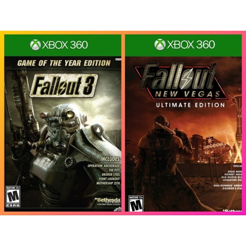Jual Game Xbox 360 Fallout Series Complete Edition | Shopee Indonesia