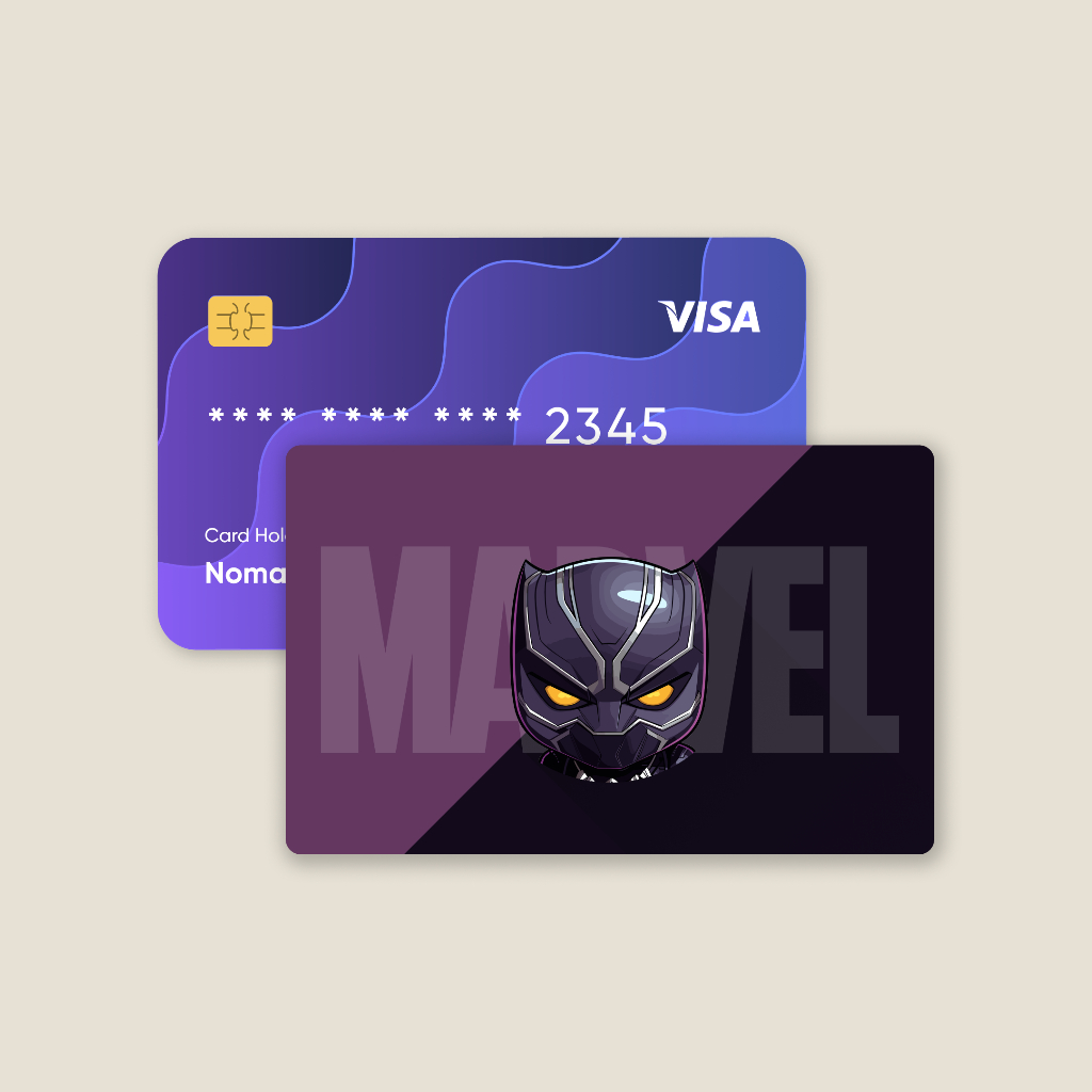 Jual Sticker Kartu Emoney & Etoll - Marvel Black Panther | Shopee Indonesia