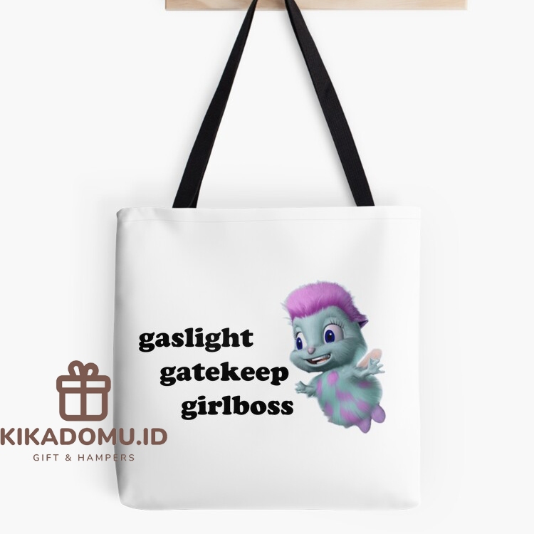 Jual bibble gaslight gatekeep girlboss fairytopia bibble meme Polyester ...