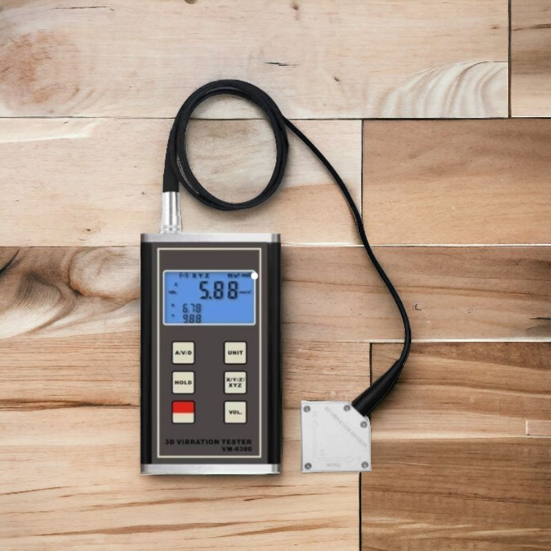 Jual Original Landtek VM-6380 Vibrometer 3 Axis XYZ vibration analysis ...