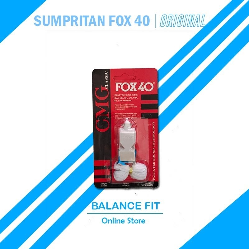 Jual Peluit fox 40 classic whistle /peluit fox wasit parkir pramuka ...