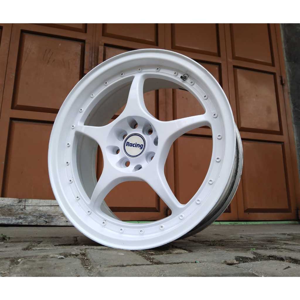 Jual Velg Mobil Racing Type ENKEI Tulang Ring 17 Lebar 7 Rata ET40 Pcd 4x100-114.3 Masuk Untuk ...
