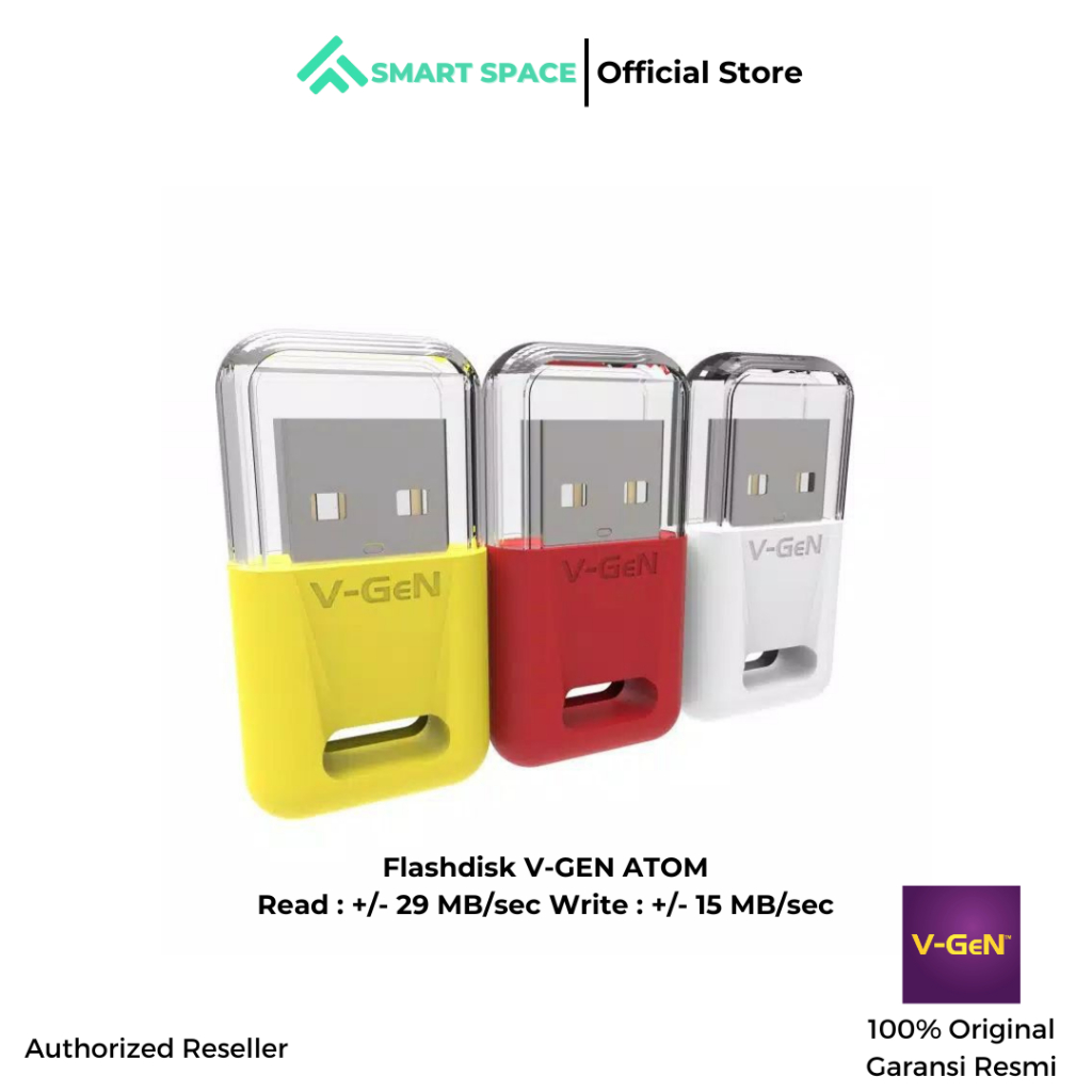 Jual USB Flashdisk VGEN ATOM 8GB 16GB 32GB 64GB USB 2.0 Flashdrive ...