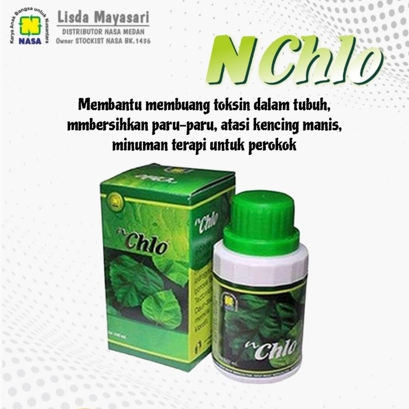 Jual NCLO Clorophylin Asli Original Ori NASA Official NCP Kloropil ...