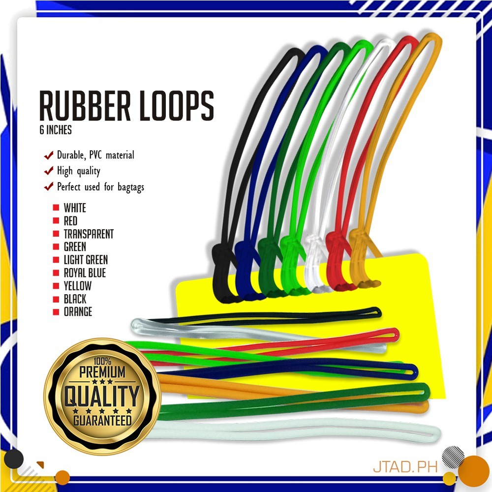 Jual QUAFF Tali Koper PVC Warna & Bening - Tali Loop Strap, Tali ...