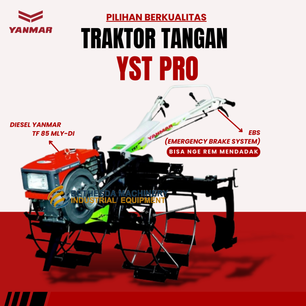 Jual Traktor Sawah + Diesel Solar Tiller 8.5 hp Yanmar YST-L | Shopee ...
