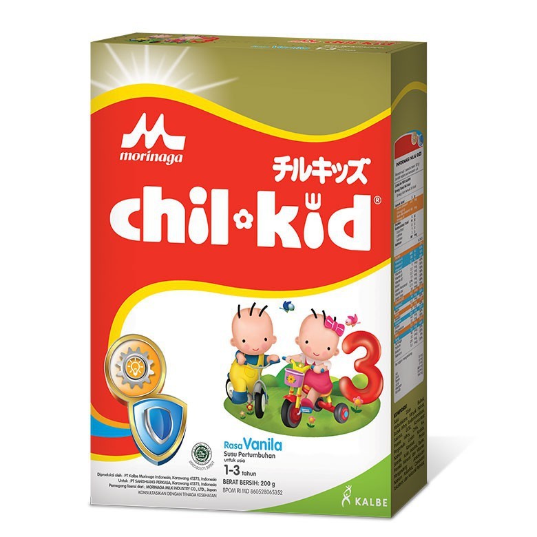 Jual Morinaga Chil Kid Gold 200gr rasa vanila KEMASAN UTUH | Shopee ...