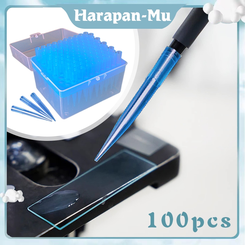 Jual 100pcs Pipet Tips Universal 1ml Pipette Tips Original Dengan Kotak ...