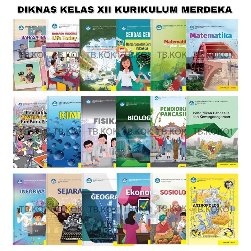 Jual BUKU PAKET SISWA KELAS XII / 12 KURIKULUM MERDEKA KEMENDIKBUD | Shopee Indonesia