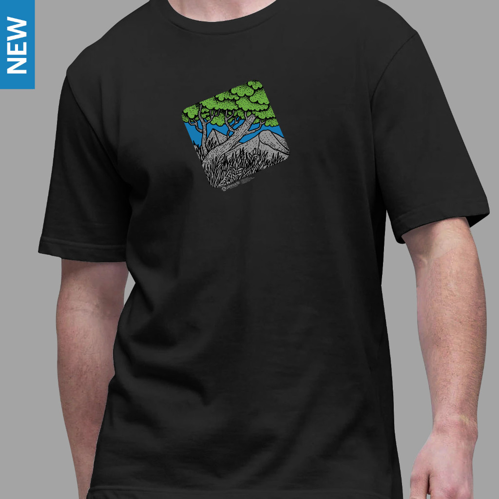 Jual Pinnacle Pro Official T-Shirt Mountain Frame - Black | Shopee ...
