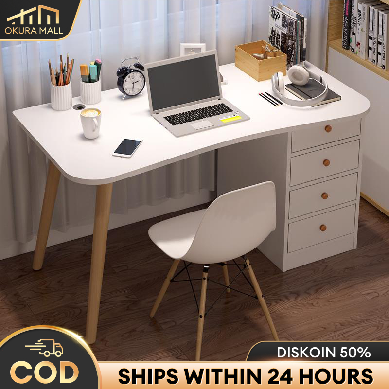 Jual OK Meja Belajar Meja Kerja Dengan laci Meja Komputer Meja laptop ...