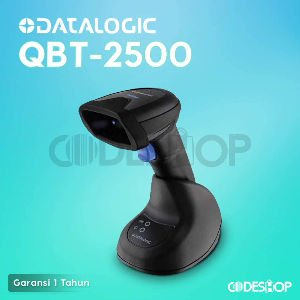 Jual Datalogic QBT-2500 Scanner Barcode 1D 2D Wireless USB Cradle QBT2500 | Shopee Indonesia