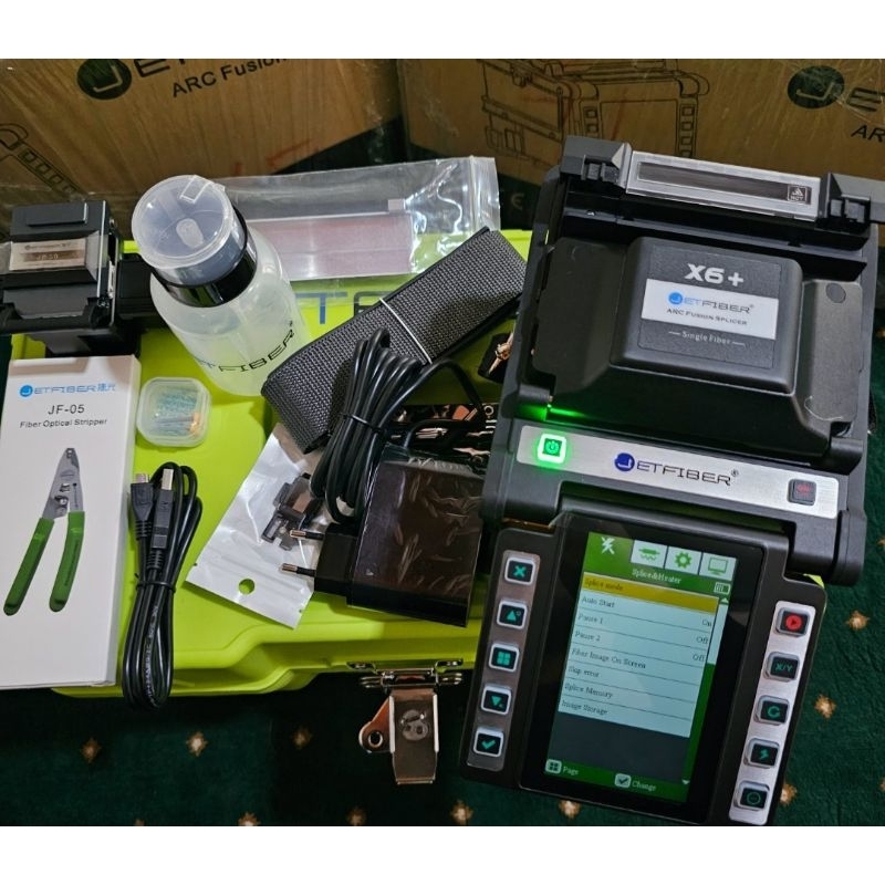 Jual splicer jetfiber x6+ core alignment | Shopee Indonesia