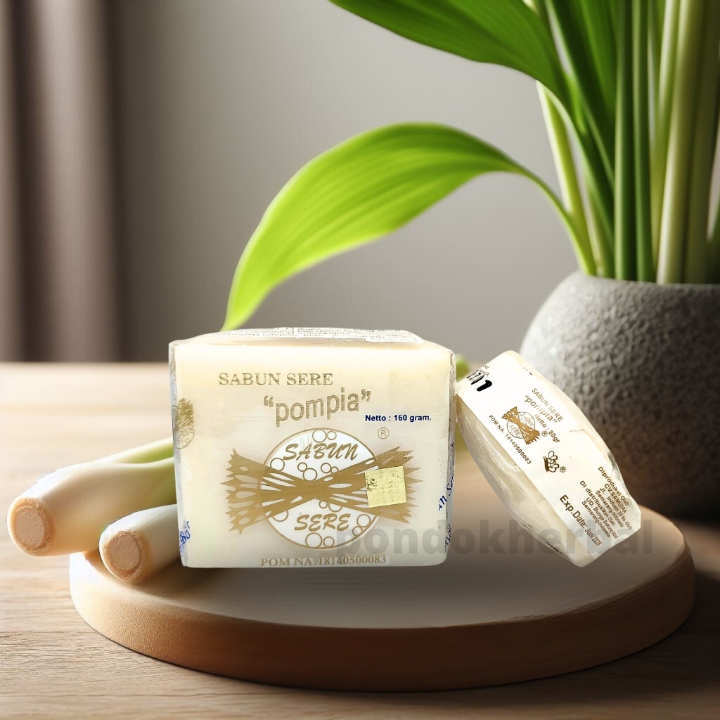 Jual SABUN SERE - SEREH POMPIA BULAT / KOTAK Sabun Mandi, Sabun Gatal ...