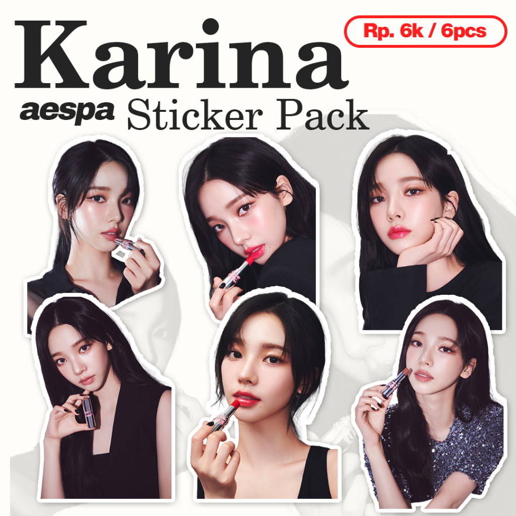 Jual STICKER KARINA AESPA / STICKER KARINA 6pcs / STICKER KPOP | Shopee ...