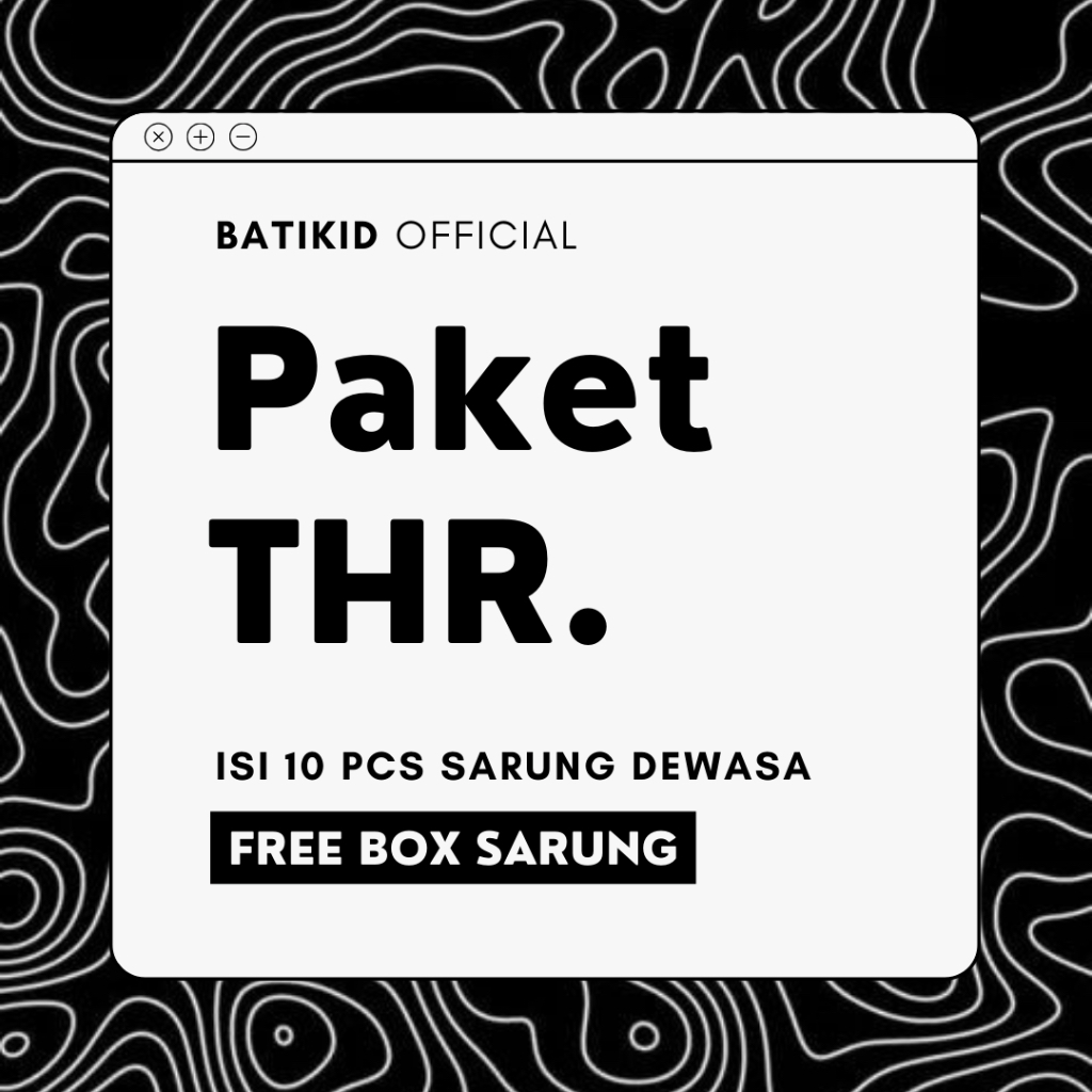Jual Paket THR Isi 10 Pcs Sarung Dewasa [BAHAN RAYON SUPER] FREE BOX ...