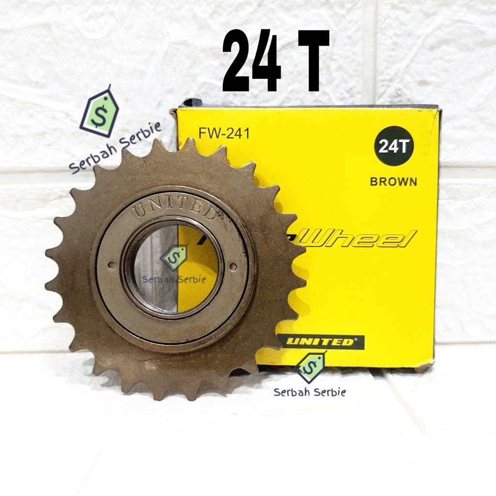 Jual FREEWHEEL 14T 16T 18T 22T 24T GIR GEAR BELAKANG SEPEDA 14 16 18 22 ...