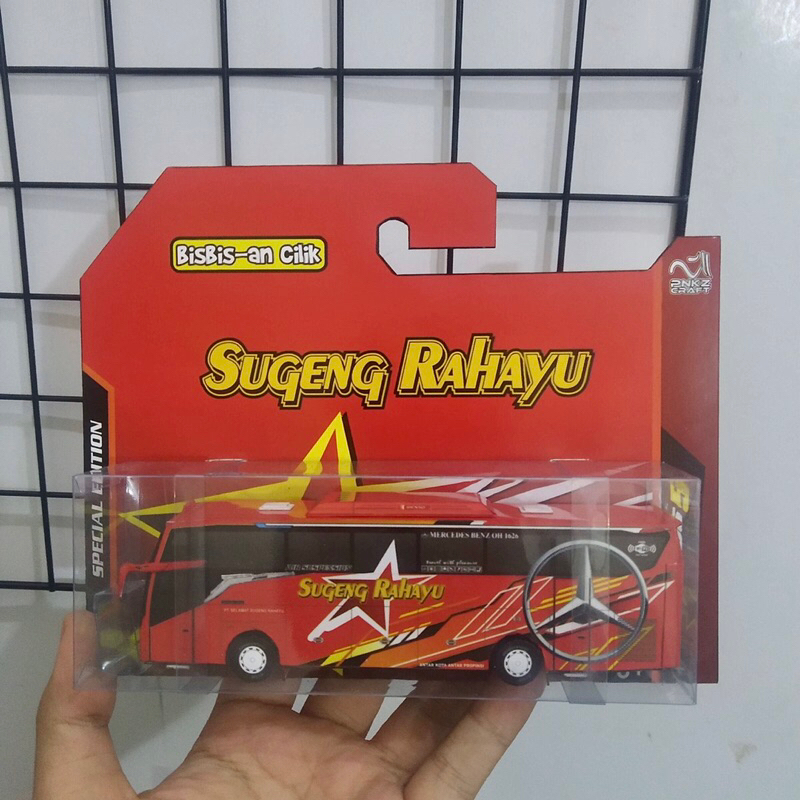 Jual MINIATUR BUS KARTON SUGENG RAHAYU Jetbus 5 skala 1:87 | Shopee ...