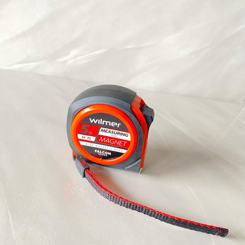 Jual Meteran Magnet 5 meter Wilmer kuat tebal tidak mudah bengkok ...