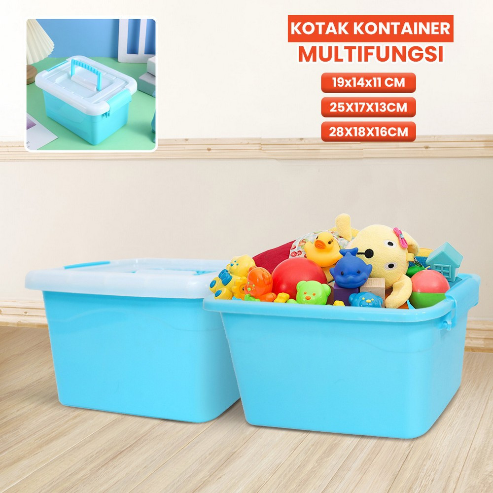 Jual Container Box Plastik Kotak Kontainer Mainan Balok Wadah Plastik ...
