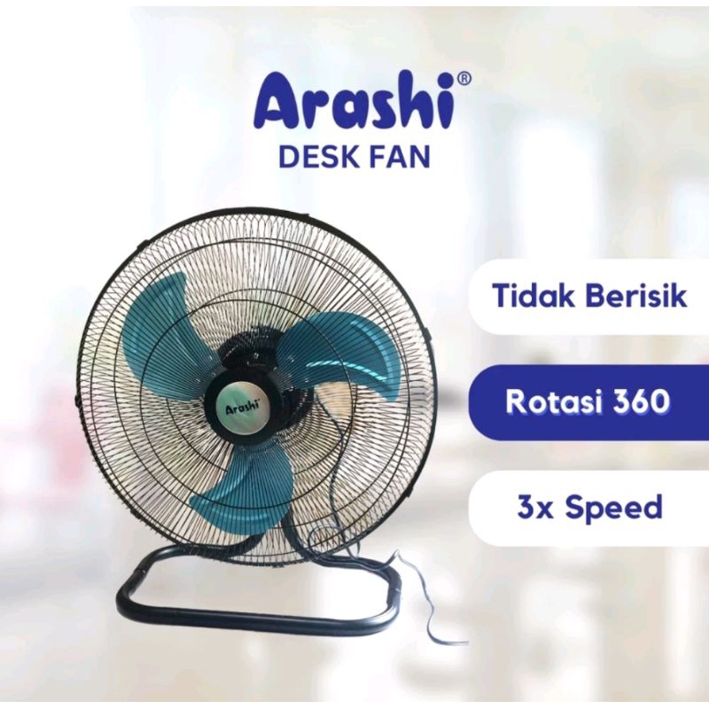Jual Arashi Kipas Angin Desk Fan AFIF 20151 OS 20" Inch Kipas ruang ...