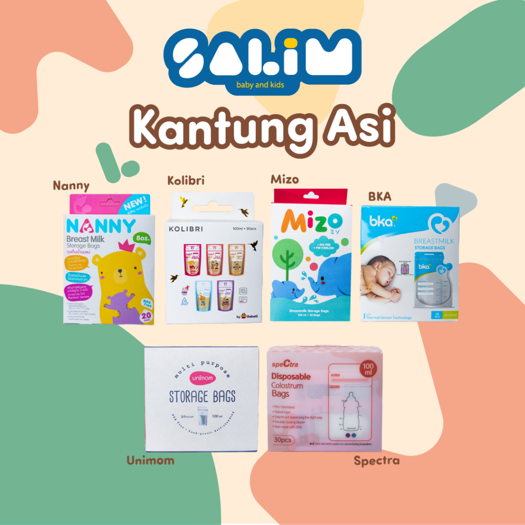 Jual Kantung ASI / Breastmilk Storage Bags BKA/MIZO/SPECTRA/UNIMOM ...